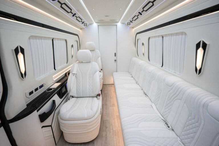 Luxury Sprinter Van Offers Unmatched Comfort and Style